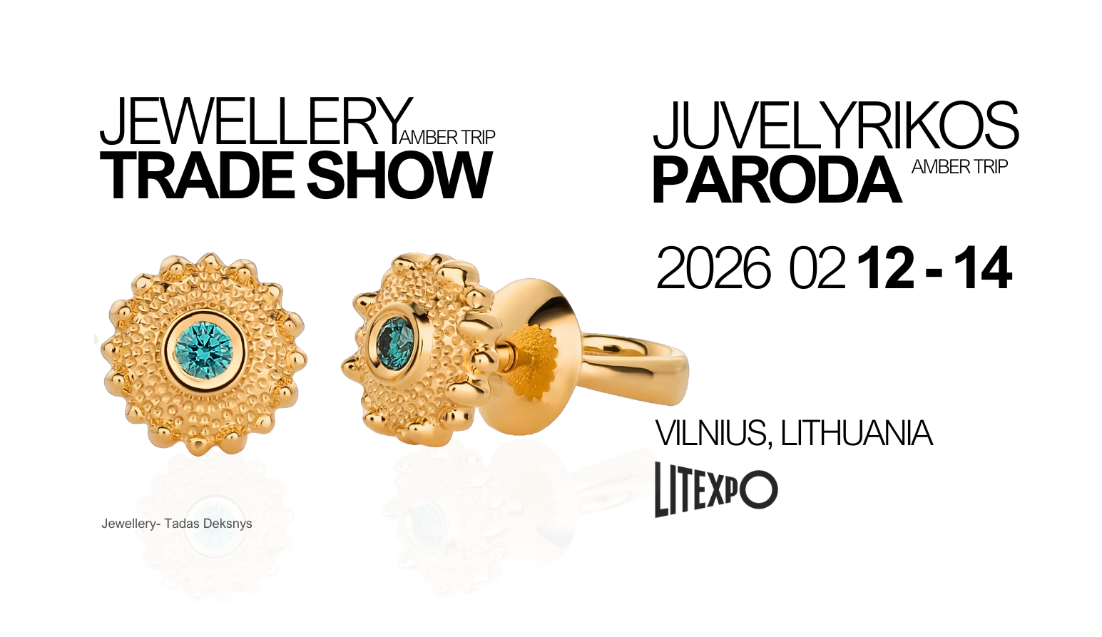 Jewellery trade show AMBER TRIP | Litexpo.lt